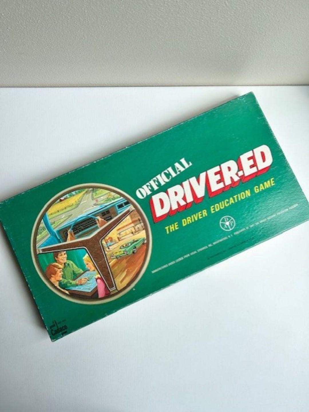 1973 Official Drivers Ed Board Game, COMPLETE: Driving Game - Etsy