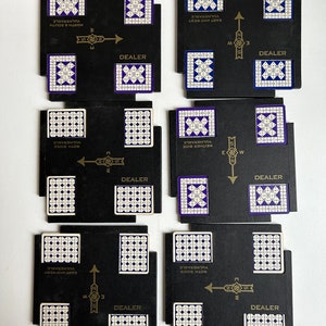 Mansfield Duplicate Bridge Board Set: 16 Boards, COMPLETE - Etsy