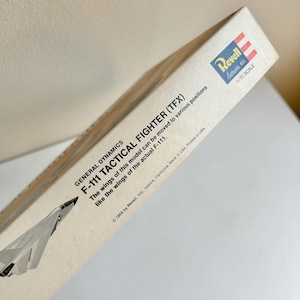 1966 Revell F-111 Tactical Fighter TFX Model Kit, Sealed Contents, RARE ...