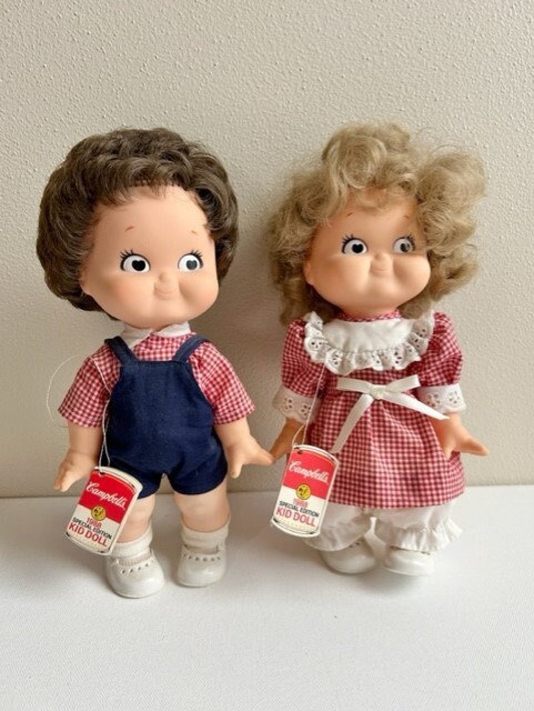 1988 Special Edition Campbells Soup Kids Dolls With Tags, Campbells ...
