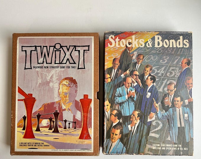 1970s Stock Ticker Board Game by Copp Clark - Buy Sell Stocks Stock ...