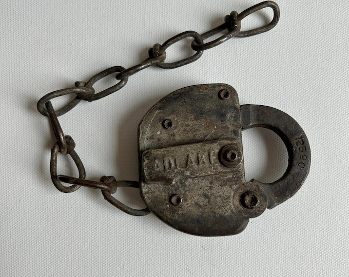 Adlake Railroad Switch Lock With Chain, NKR - Etsy