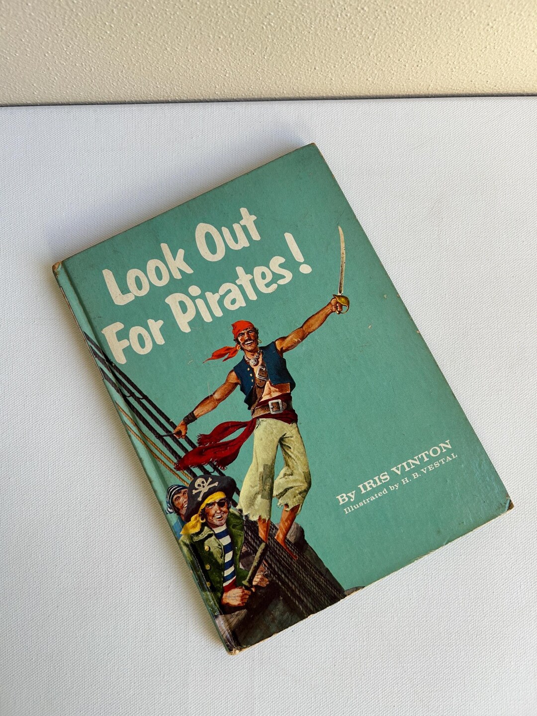 1961 Look Out for Pirates Book, Beginner Children's Adventure Book - Etsy