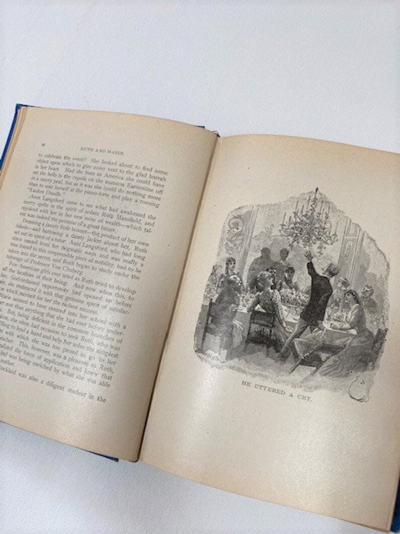 1895 Ruth and Marie Emma Pow Bauder Vintage Fiction Book - Etsy