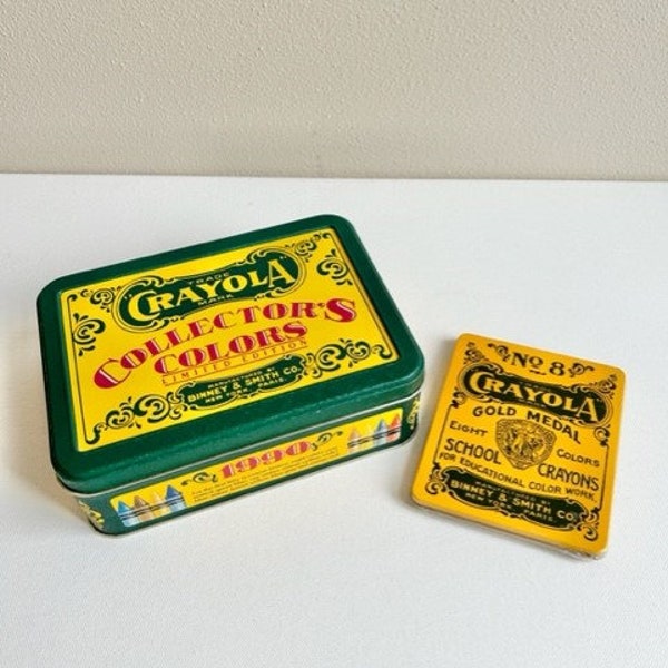 Crayola Crayon Tin - Etsy