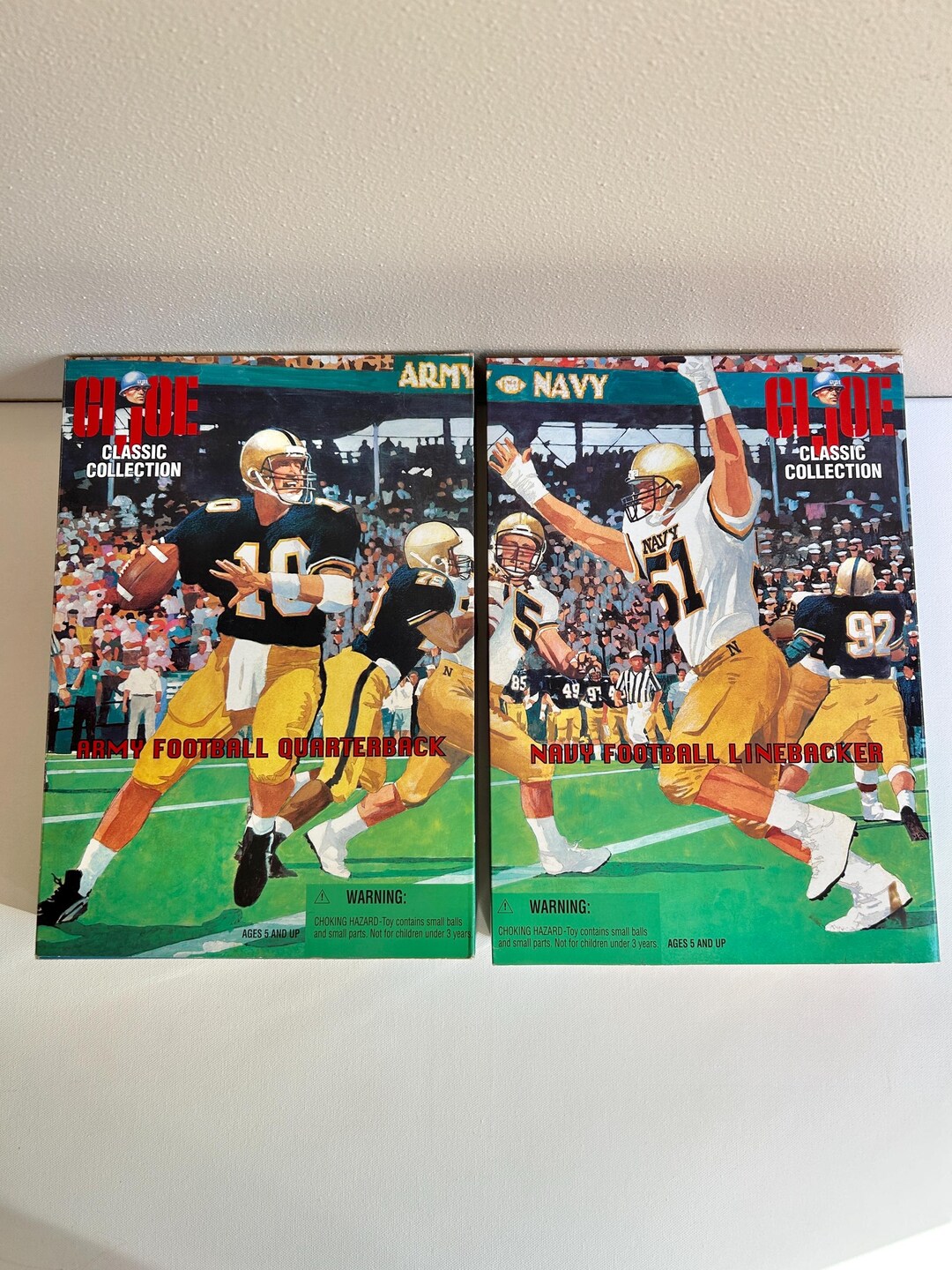 1998 Hasbro GI Joe Football Action Figures, Army Football Quarterback ...