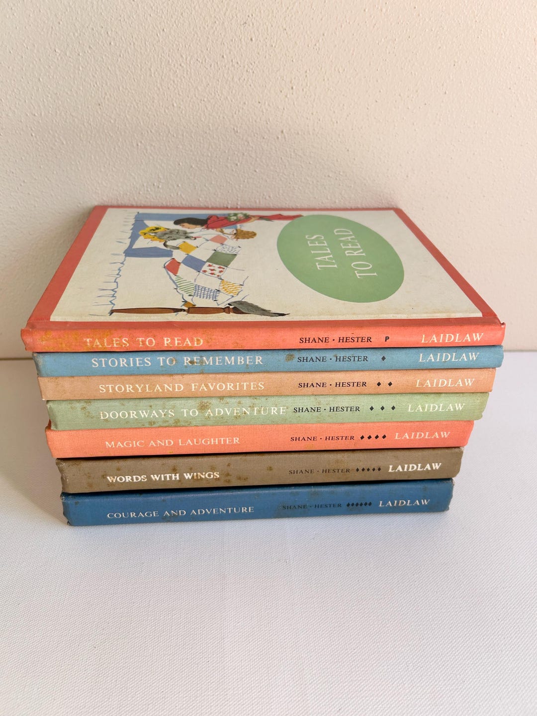 1960s Laidlaw Brothers Children’s Book Set, Set of 7, Children’s ...