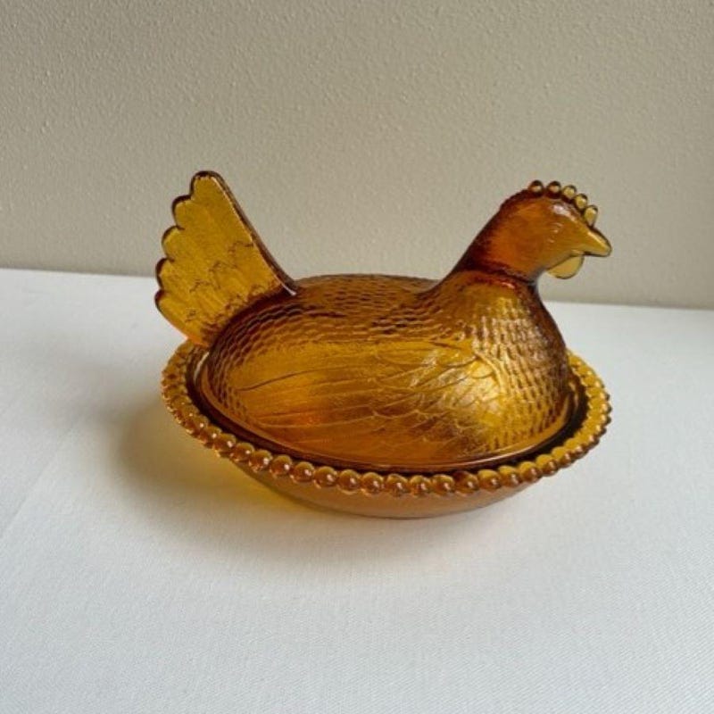 Chicken Candy Dish - Etsy