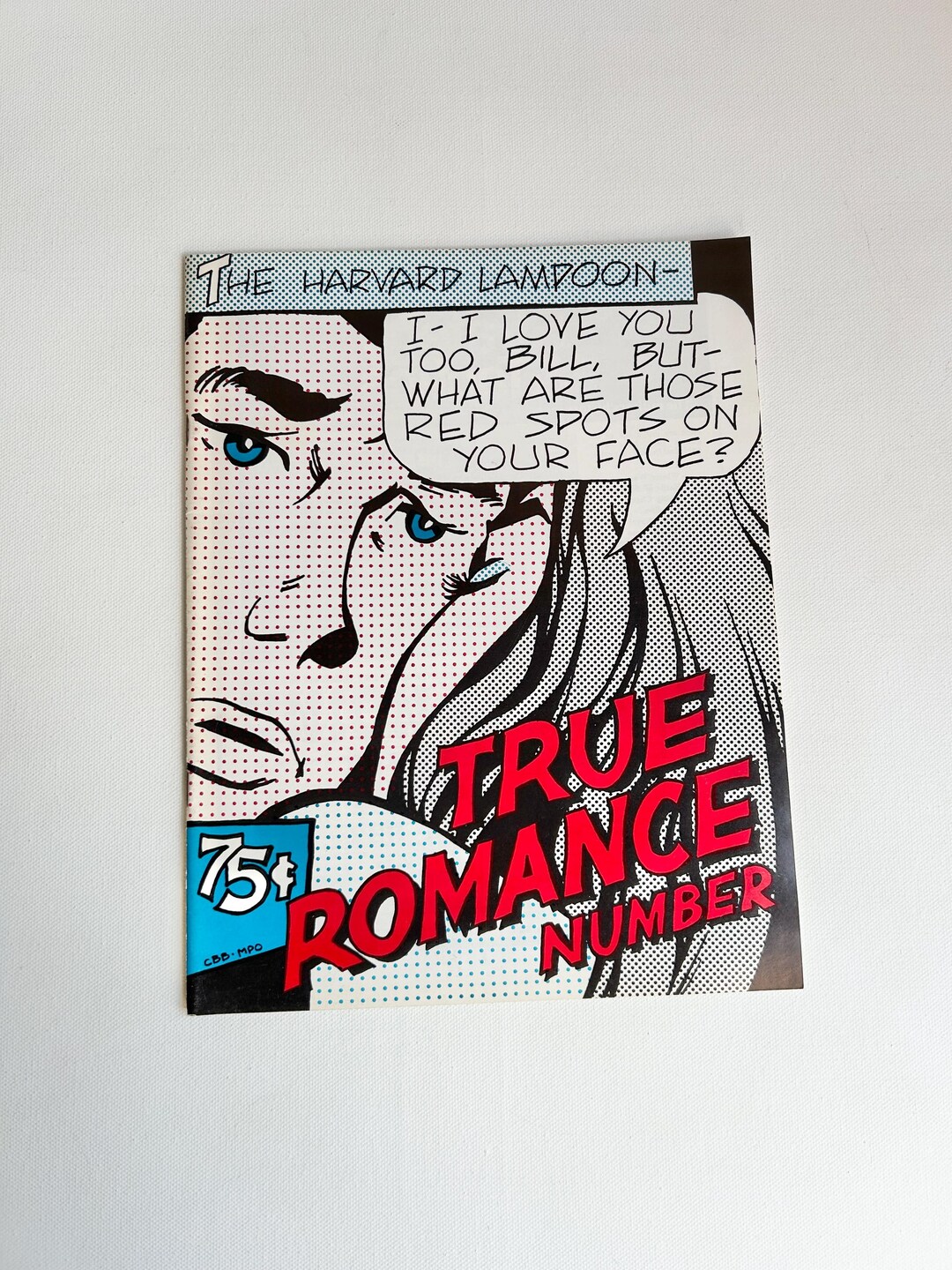 May 1976 Harvard Lampoon Magazine, Romance Issue, Covert Art, Humor ...