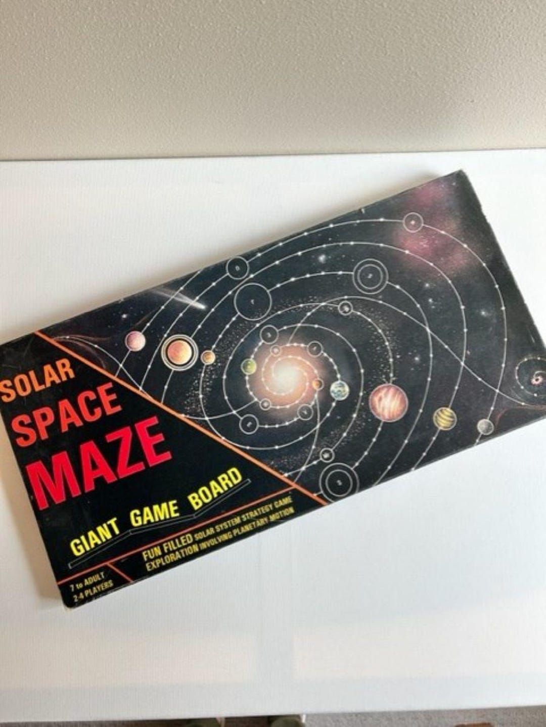 1982 Solar Space Maze Board Game, COMPLETE - Etsy
