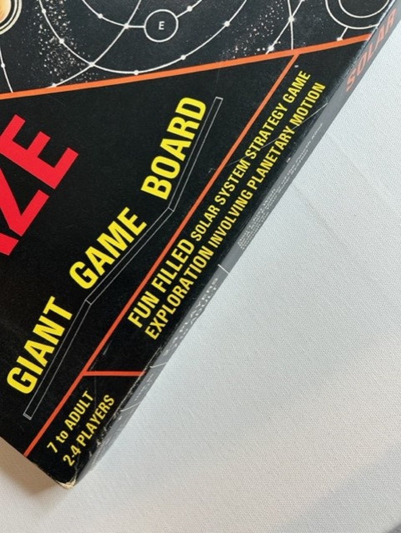 1982 Solar Space Maze Board Game, COMPLETE - Etsy