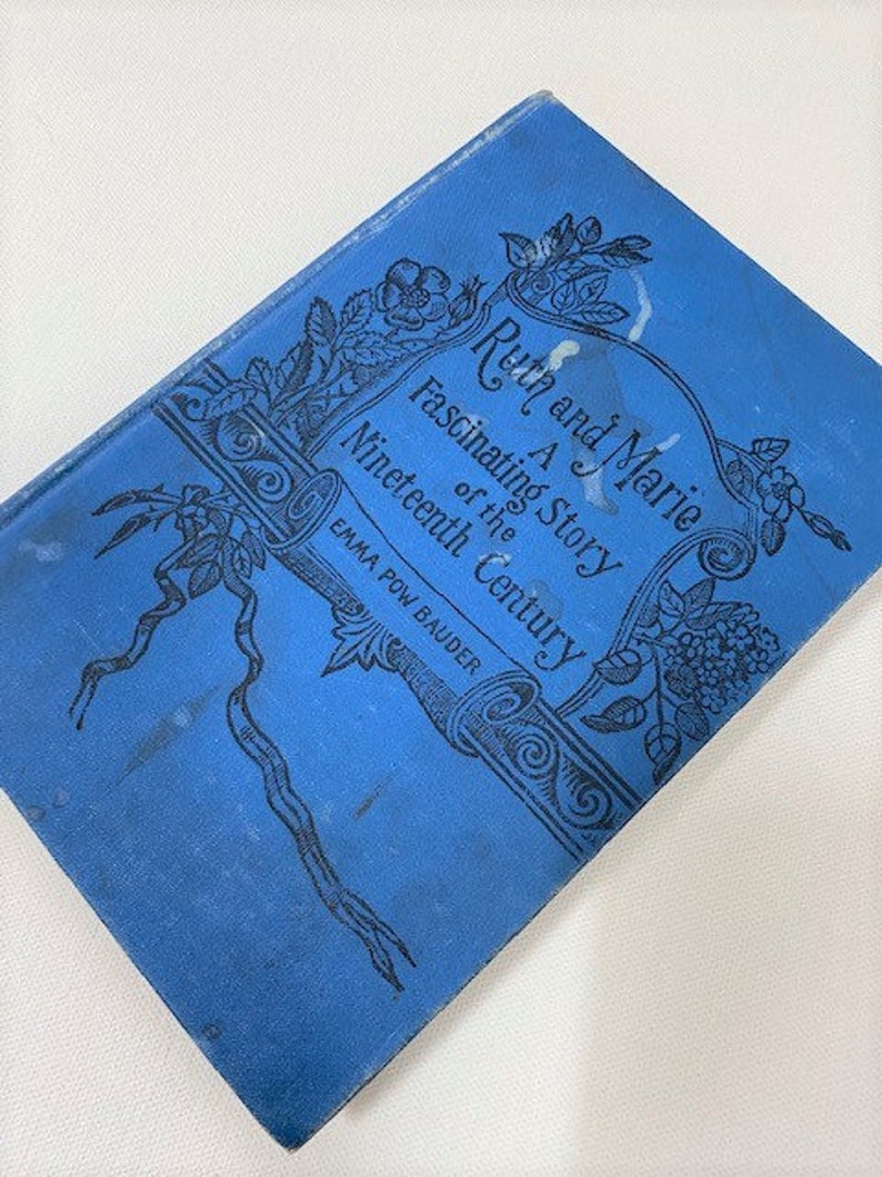 1895 Ruth and Marie Emma Pow Bauder Vintage Fiction Book - Etsy