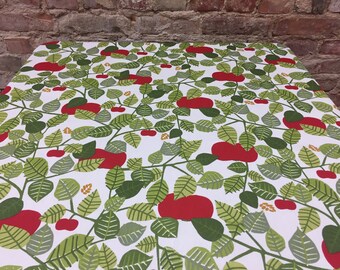 Apple tablecloth | Etsy