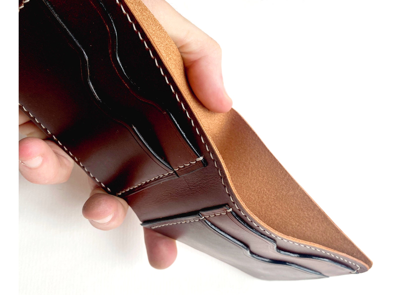 Leather Card Wallet Template Pattern PDF Download - Etsy