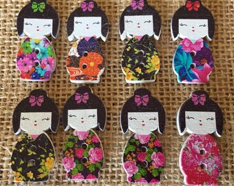Japanese Style Buttons | Etsy UK