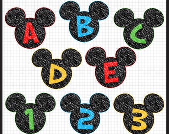 Chalkboard letter | Etsy