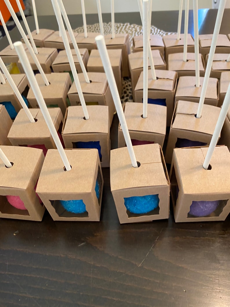 Cake Pop Box Cake Pop Display Box Box for Cake Pops - Etsy