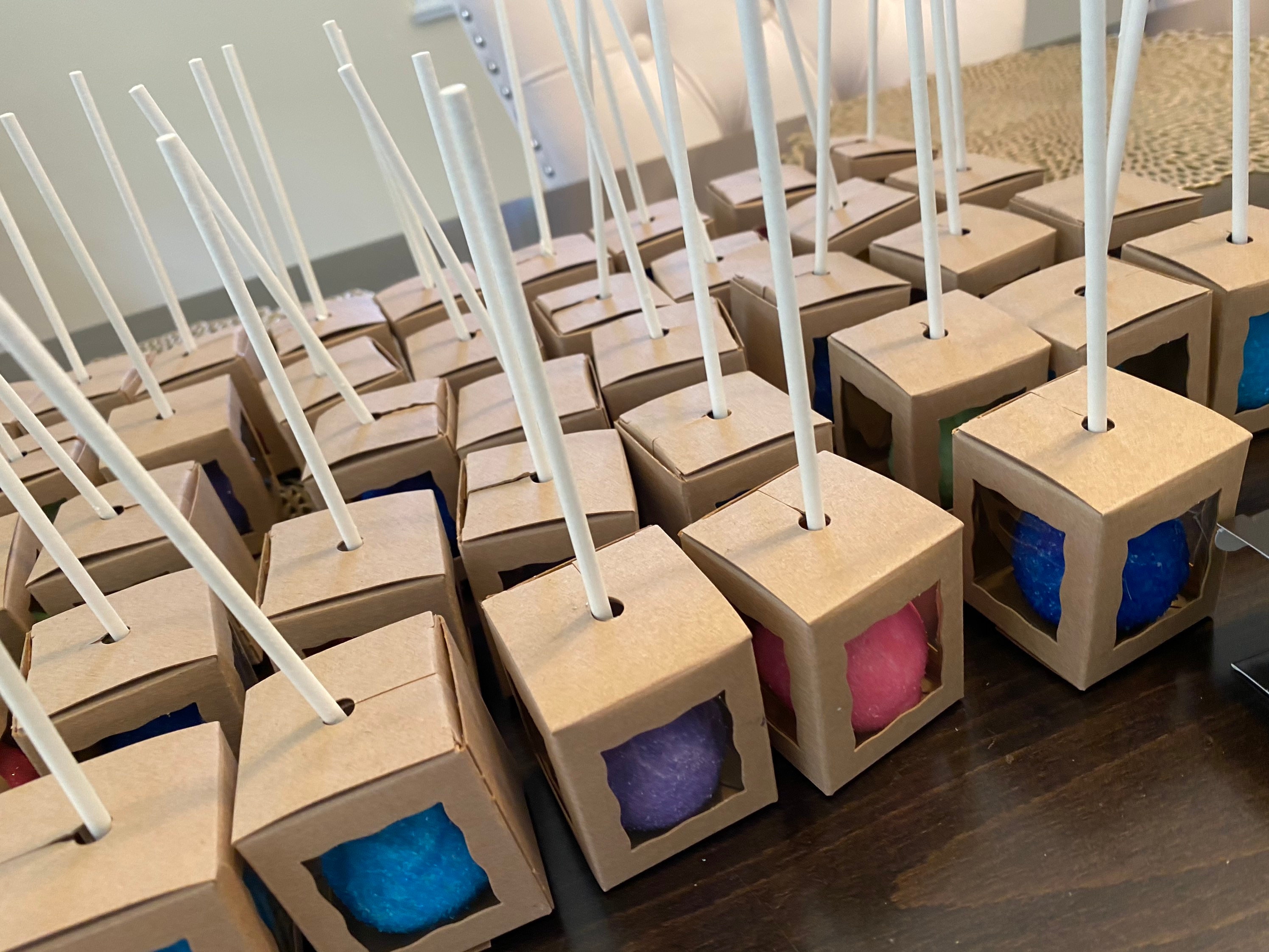 Cake Pop Box | Cake Pop Display Box | Box for Cake Pops | Clear Display ...