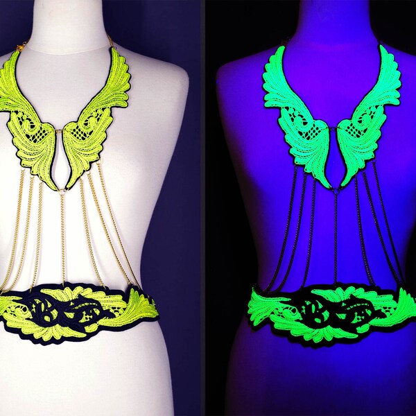 Neon Body Harness - Etsy