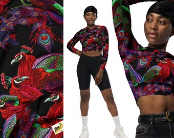 Rash Guard Crop Top - Etsy