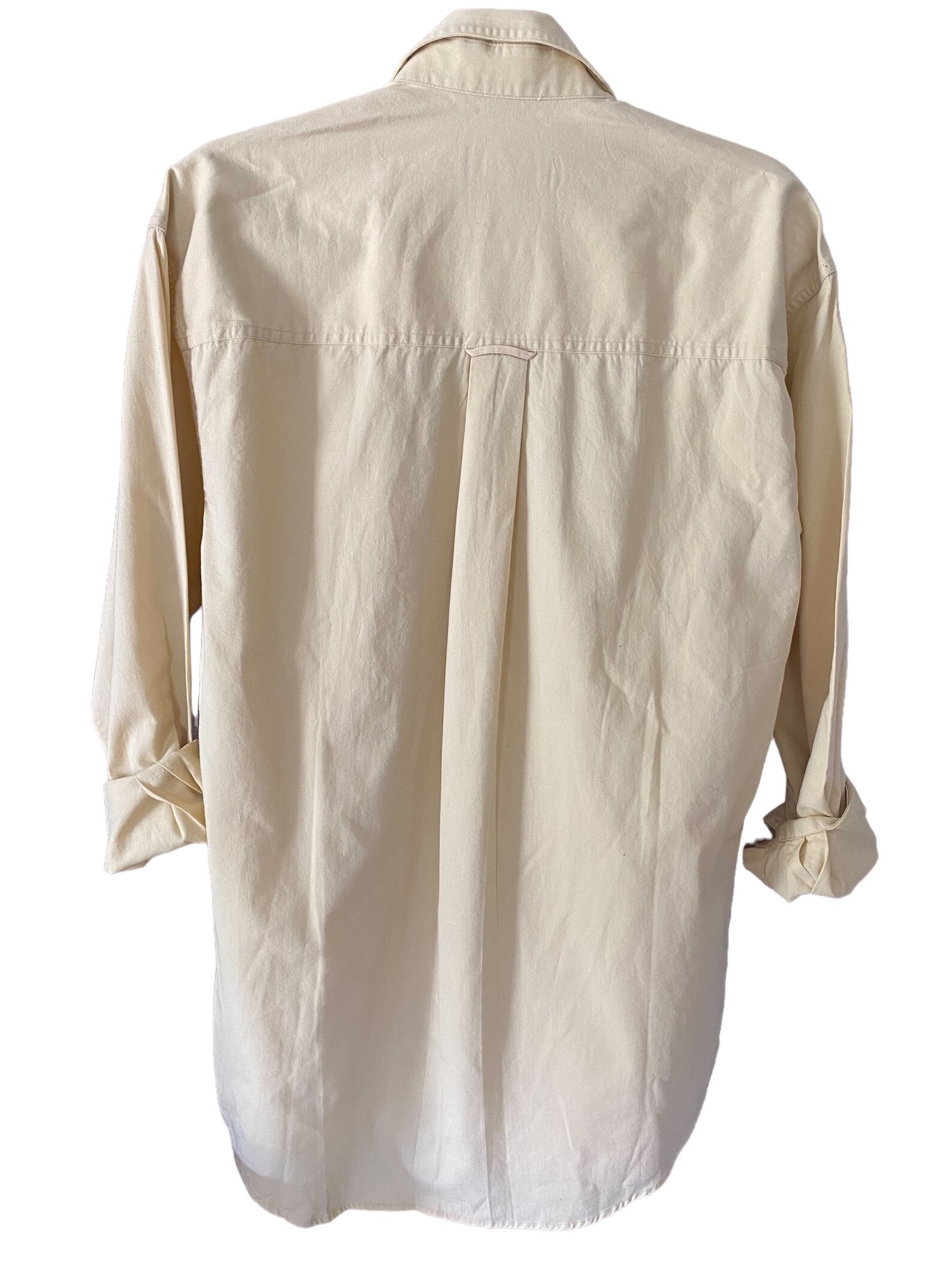 New No Tags Chaps by Ralph Lauren Mustard Pale Yellow Cotton Boyfriend ...
