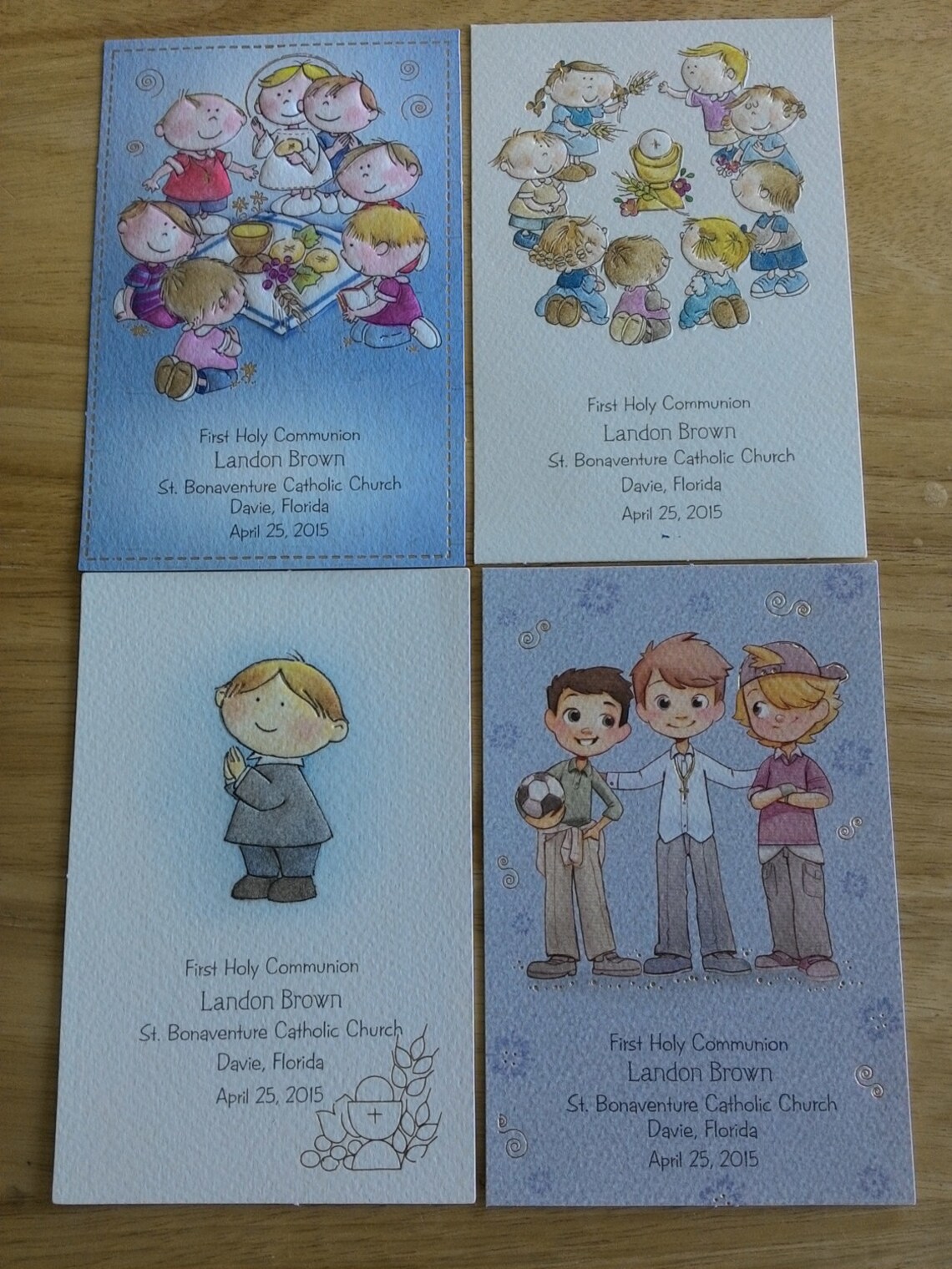 First Communion Remembrance Cards, Christening Announcements - Etsy
