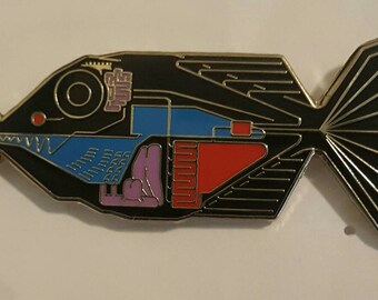 BIG UV Babel Fish Custom Embroidered Patch - Etsy