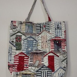 Beach Theme Tote Bag Beach Comber Tote Bag Reversible Tote | Etsy