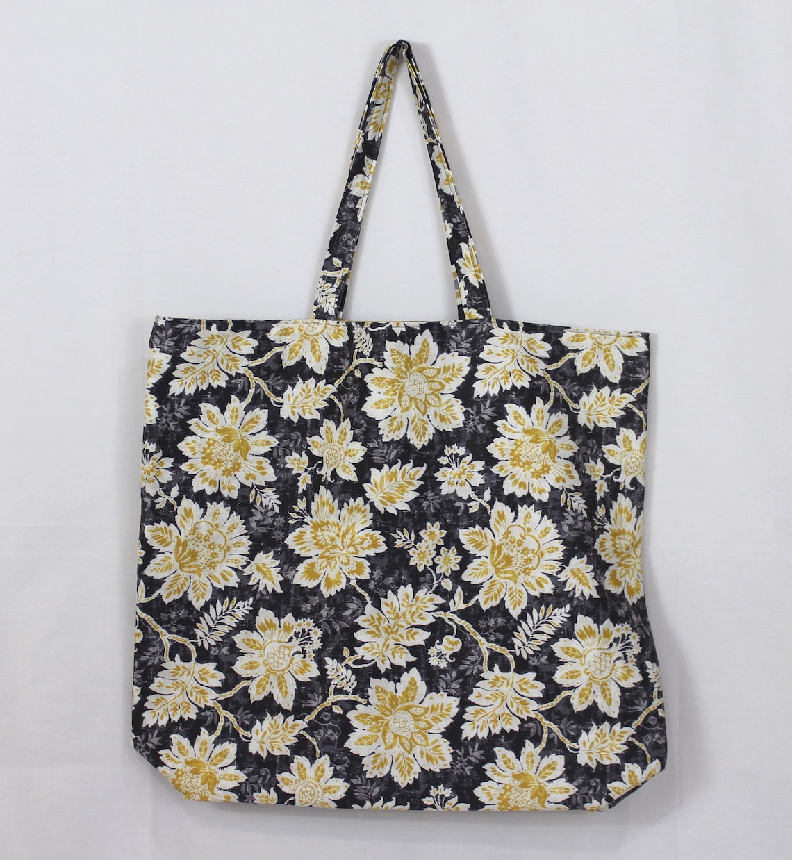 Floral Print Tote Bag Reversible Tote Bag Handmade Tote Bag - Etsy