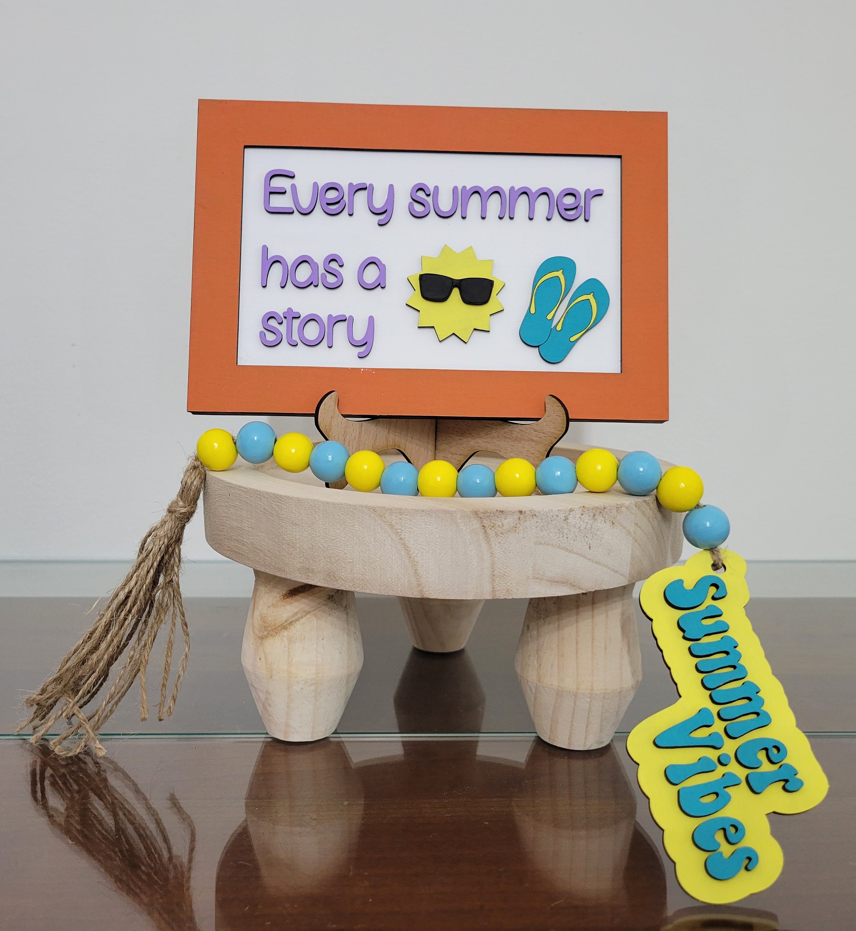 Reversible Spring & Summer Sign Spring Sign Summer Sign - Etsy