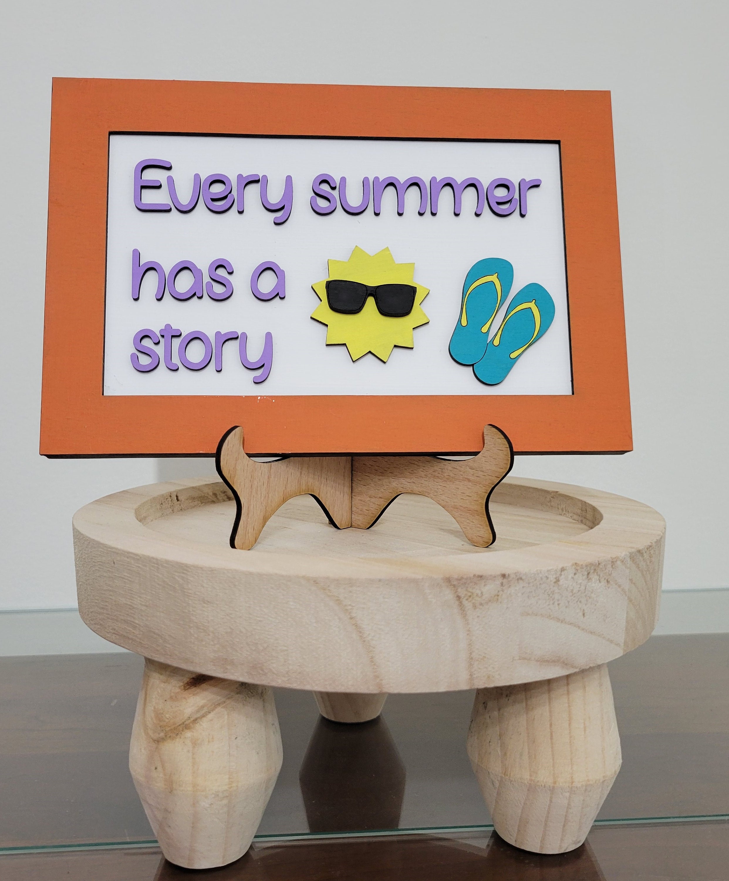 Reversible Spring & Summer Sign Spring Sign Summer Sign - Etsy