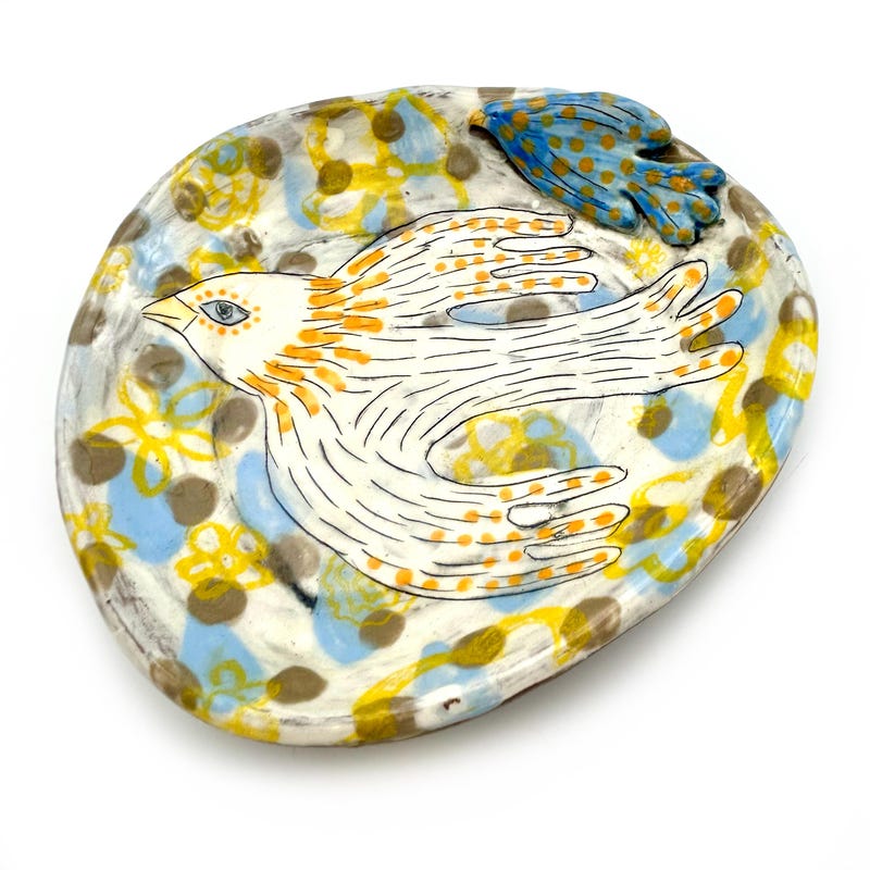 Bird Platter - Etsy