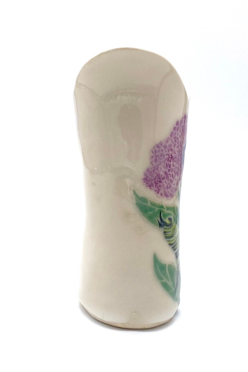 Monarch Butterfly Pitcher Ceramic Stoneware Pottery Milkweed - Etsy
