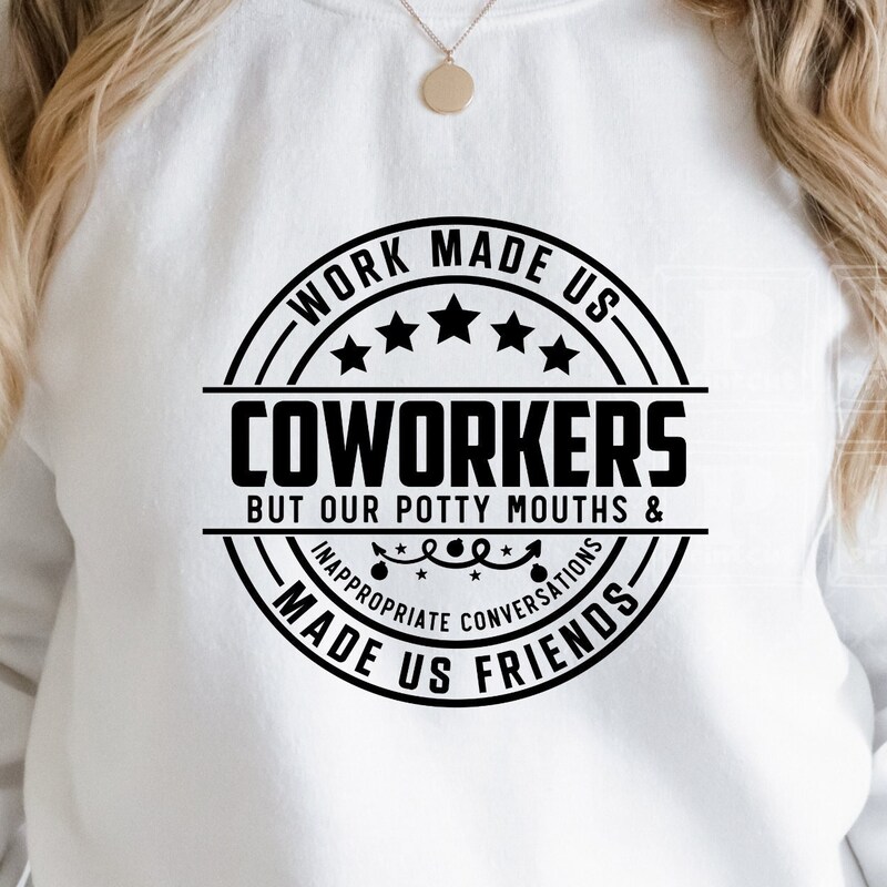 Work Made Us Coworkers Svg - Etsy