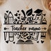 Teacher Svg , Teacher Split Monogram Svg, Teacher Leopard Svg, Back to ...
