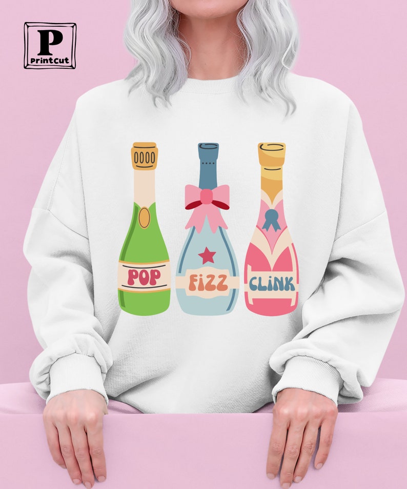 Pop Fizz Click Svg , Birthday , Celebration Design , Bride Party ...