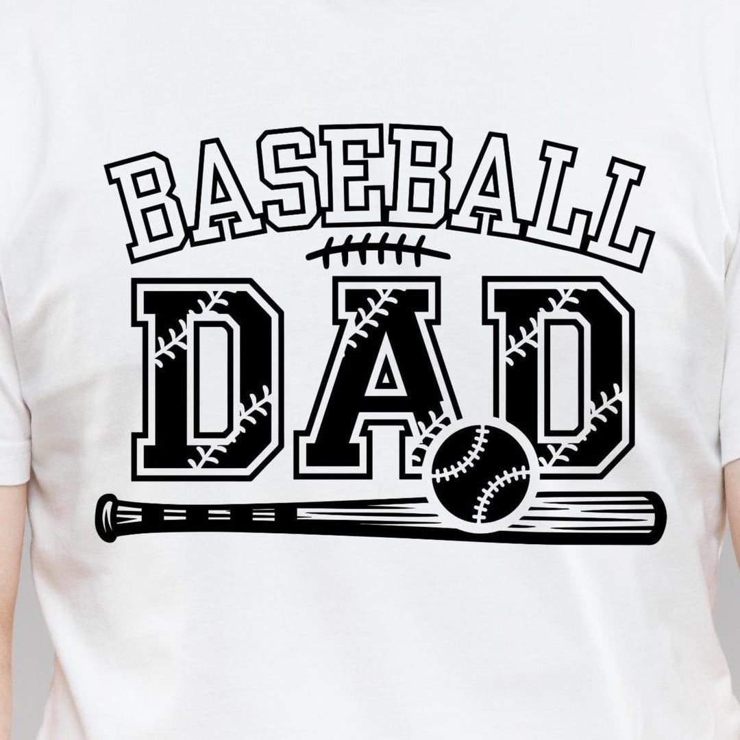 Baseball Dad Svg, Baseball Svg, Baseball Daddy Svg, Sports Dad Svg ...