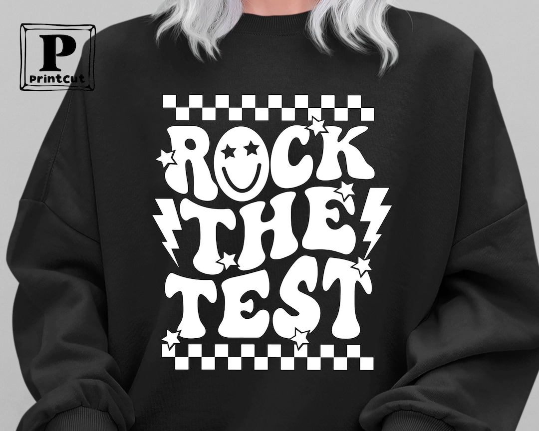 Rock the Test Svg, Staar Test Svg, Back to School Svg, Gift for Teacher ...