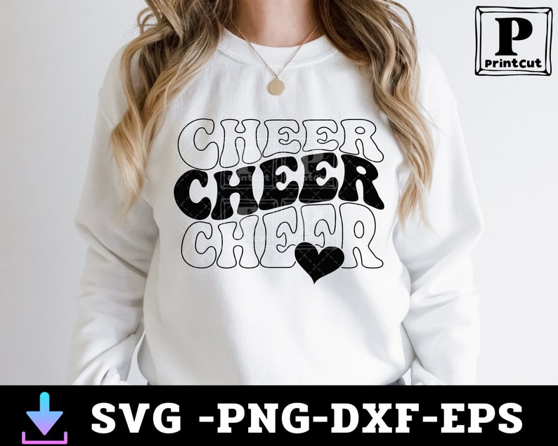 Cheer SVG Cheerleader Svg Cheer Leader SVG cheer Life Svg - Etsy