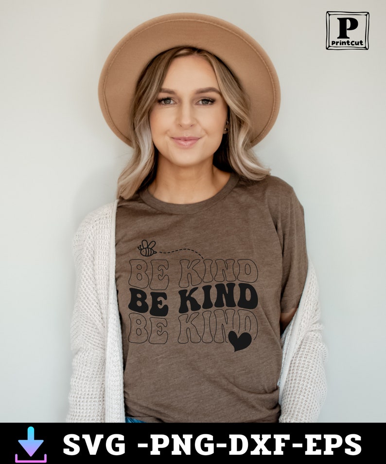 Be Kind SVG Kind svg Kind Svg Kind Svg Inspirational Svg - Etsy.de