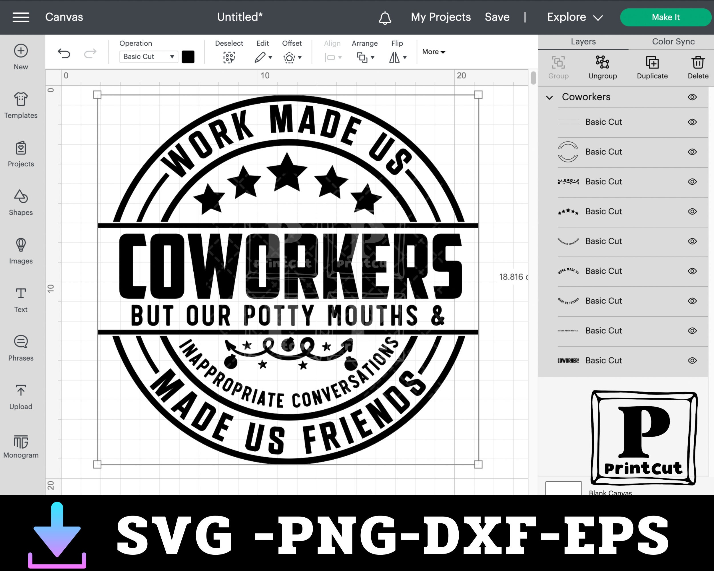 Work Made Us Coworkers Sign Coworker Shirt Svg Friendship - Etsy