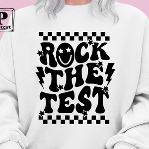 Rock the Test Svg, Staar Test Svg, Back to School Svg, Gift for Teacher ...