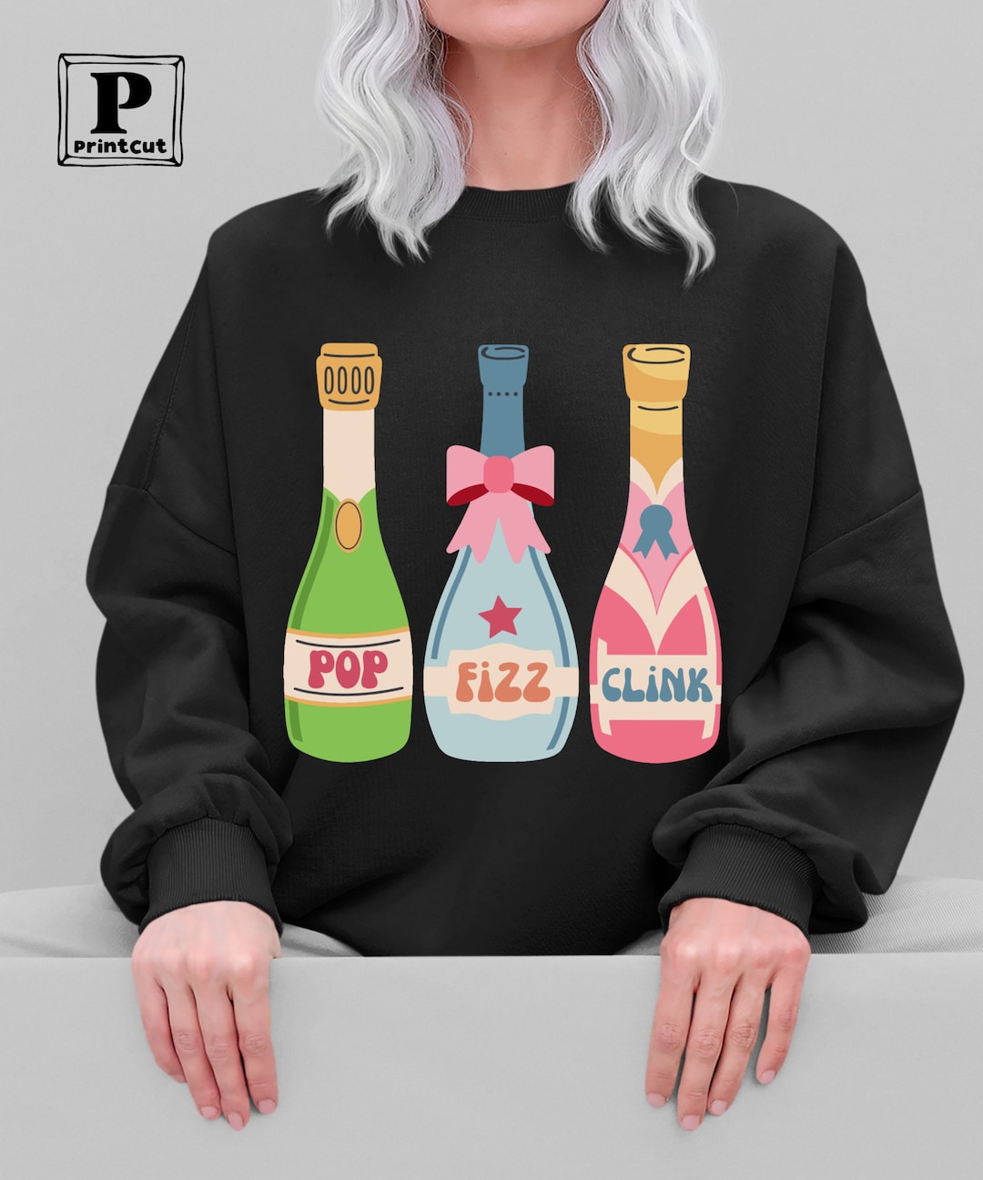 Pop Fizz Click Svg , Birthday , Celebration Design , Bride Party ...