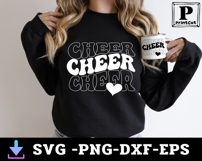 Cheer SVG Cheerleader Svg Cheer Leader SVG cheer Life Svg - Etsy