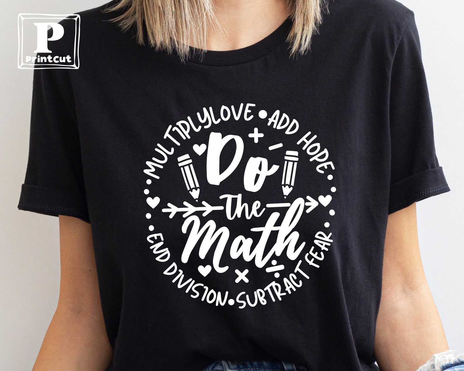 Math Teacher SVG, 100 Days of School Svg, It's A Good Day to Do Math ...