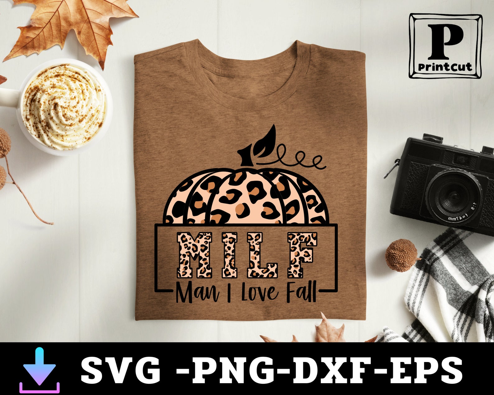 MILF Man I Love Fall Svg Funny Fall Quotes Svg Autumn Svg - Etsy