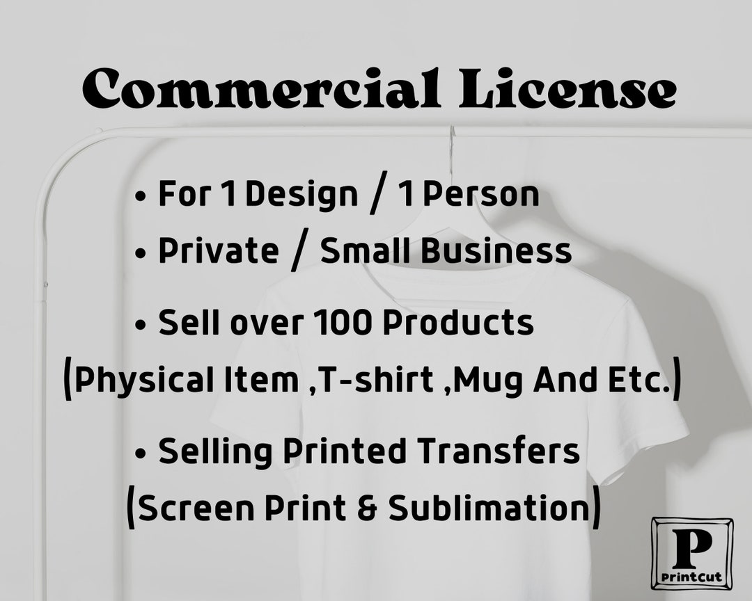 1 Design : COMMERCIAL LICENSE , Commercial Use Extended License , SVG ...