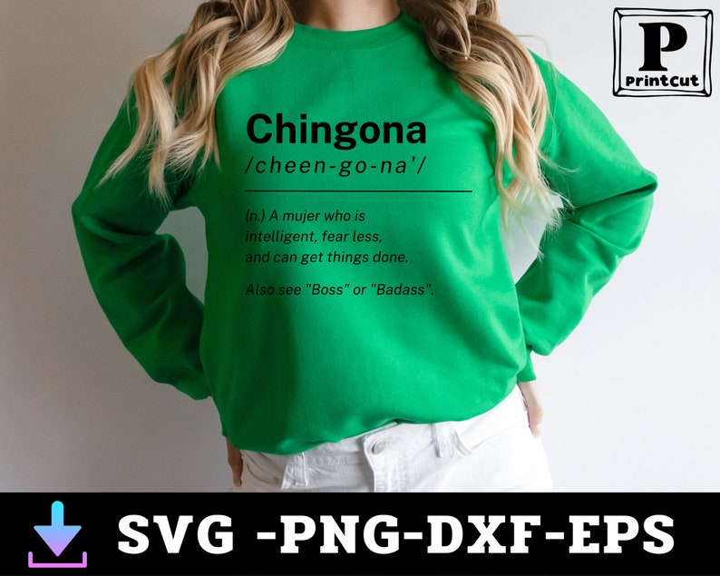 Chingona SVG Mexican SVG Latina Af Svg Latina Power - Etsy