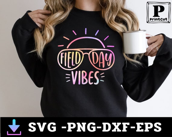 Field Day Vibes SVG Field Day Svg Let the Games Begin - Etsy