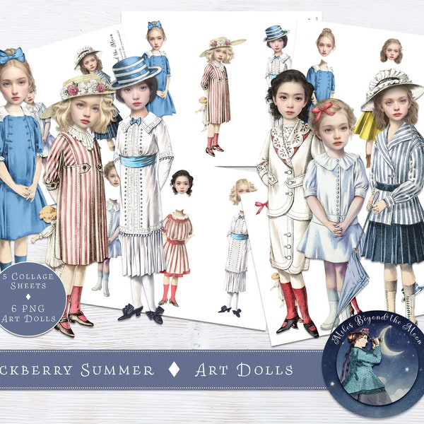 Doll Clip Art - Etsy